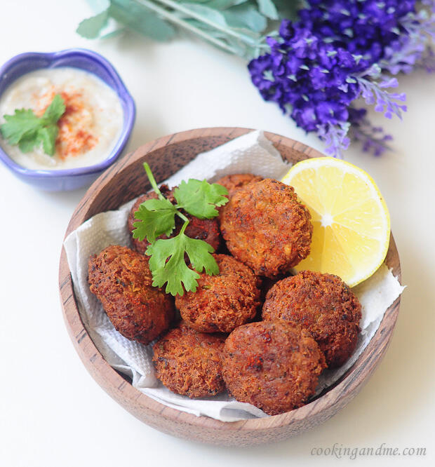 How to Make Falafel - Easy, Crisp Falafel Recipe, step by step - Edible ...