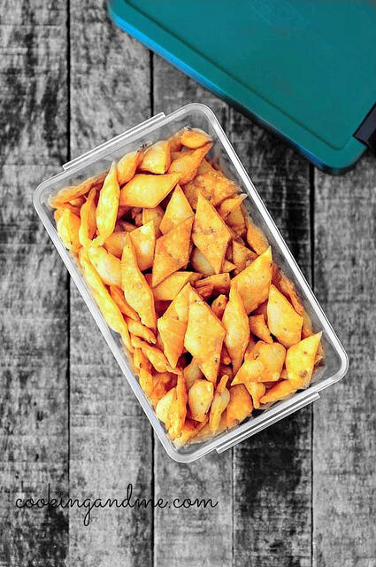 Spicy diamond cuts recipe, savory diamond cuts step by step - Edible Garden